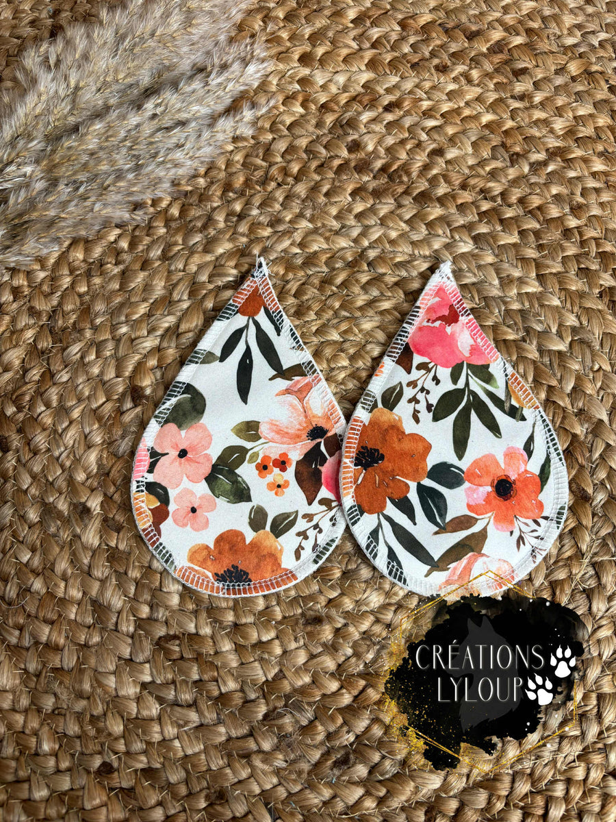 Compresse d’allaitement Fleur Antique – Créations Lyloup